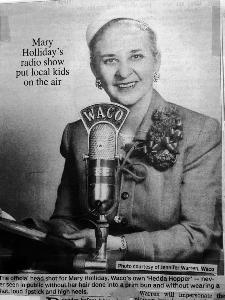 Mary Holliday – Waco, Texas History in Pictures
