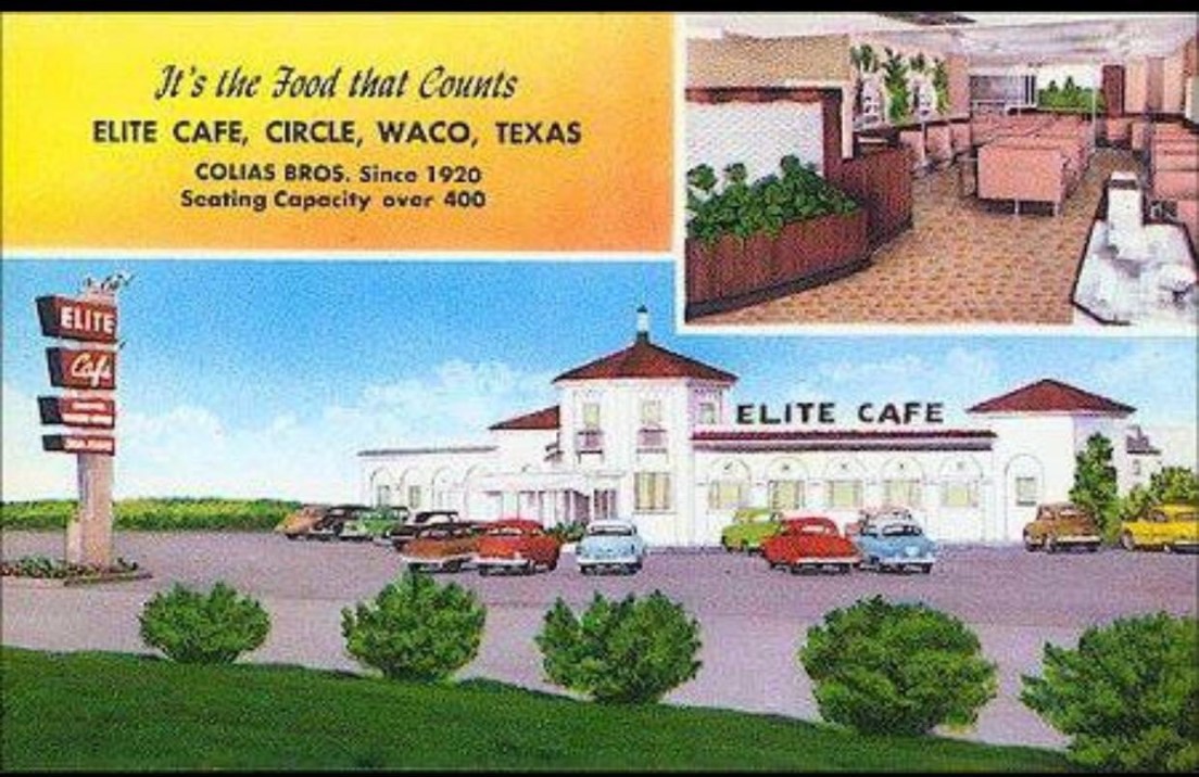 POSTCARDS: RESTAURANTS – Waco, Texas History in Pictures
